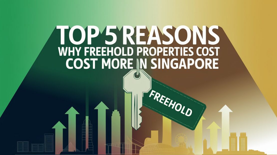 Top 5 : Reasons why Freehold Properties Cost More in Singapore - Jayson Ang